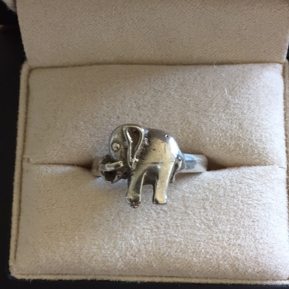 Jewelry | Sterling Silver Elephant Ring | Poshmark